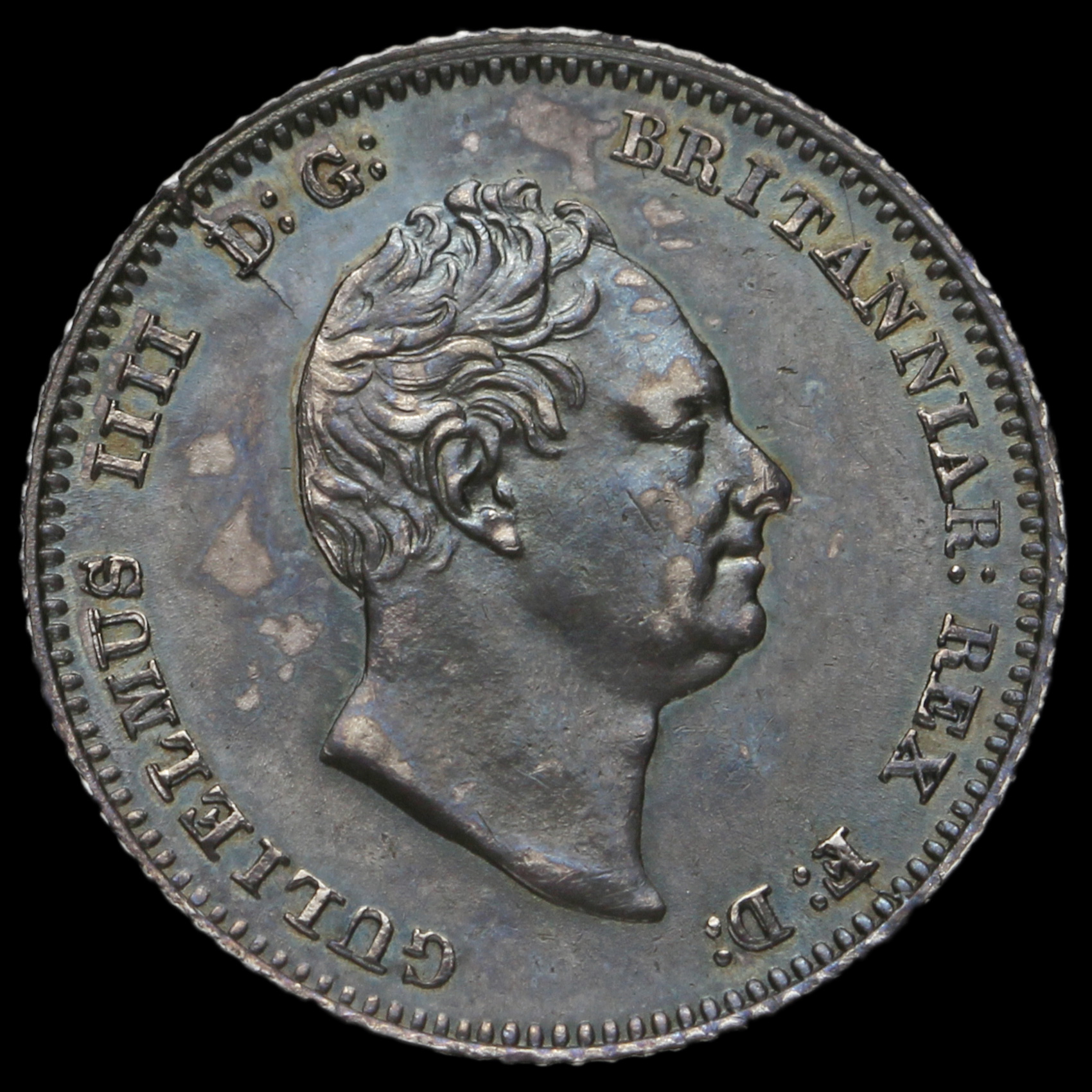 1838 Queen Victoria Young Head Silver Fourpence / Groat