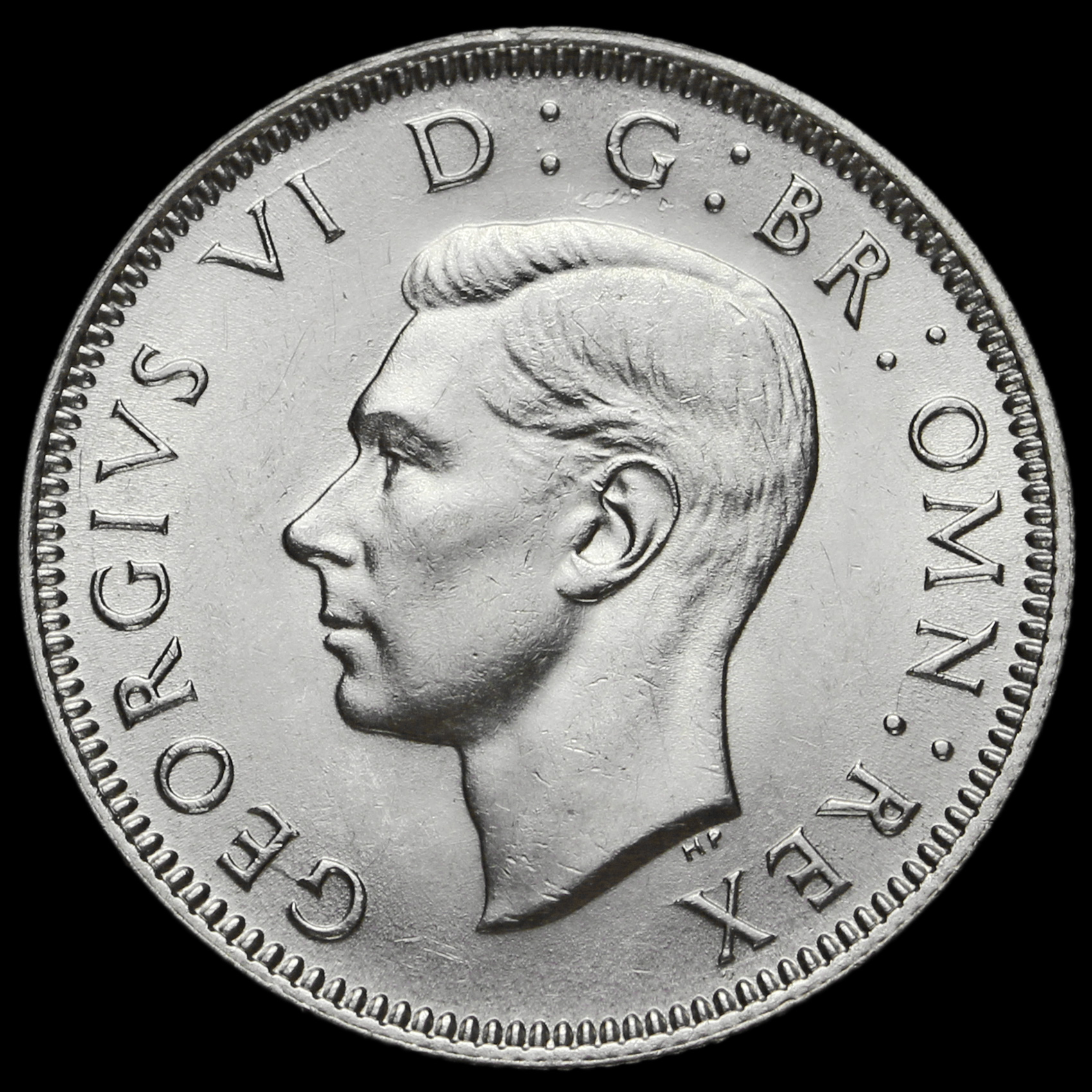 1940 George VI Silver Scottish Shilling, A/UNC