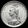 1898 Queen Victoria Veiled Head Silver Shilling