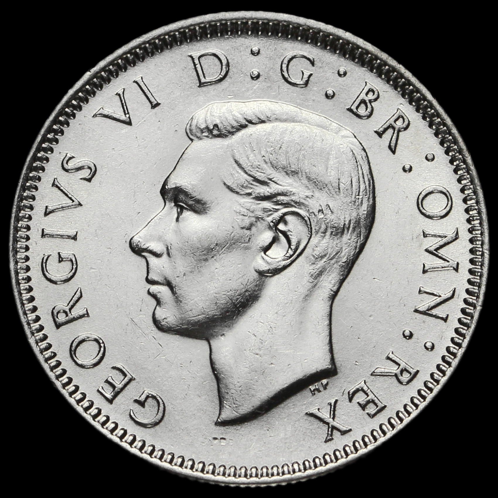 1937 George VI Silver English Shilling, G/EF #2