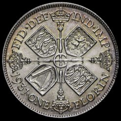 1936 George V Silver Florin - BU