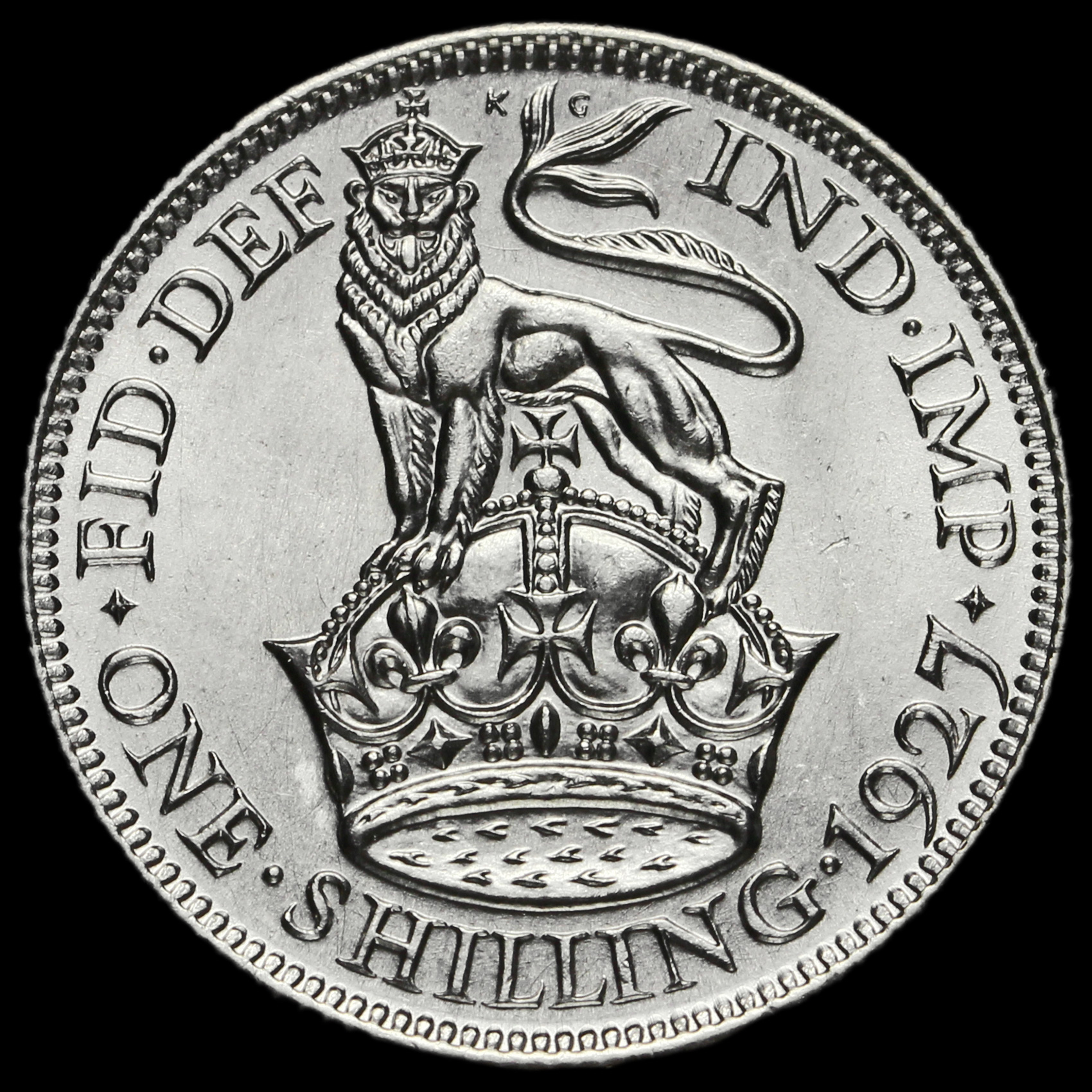 1745 George II Early Milled Silver Lima Shilling, GVF