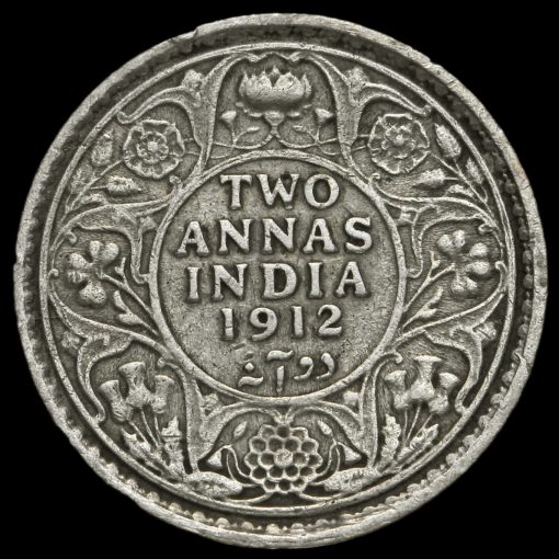 British India 1912 George V 2 Annas