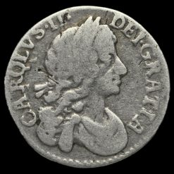 1679 Charles II Early Milled Silver Maundy Twopence