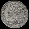 1732 George II Early Milled Silver Maundy Penny