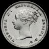 1848 Queen Victoria Young Head Silver Maundy Fourpence