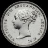 1843 Queen Victoria Young Head Silver Maundy Fourpence, G/EF