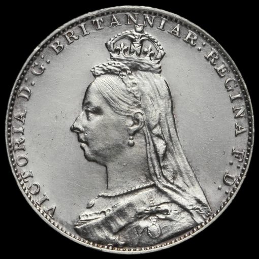 1888 Queen Victoria Jubilee Head Silver Maundy Fourpence
