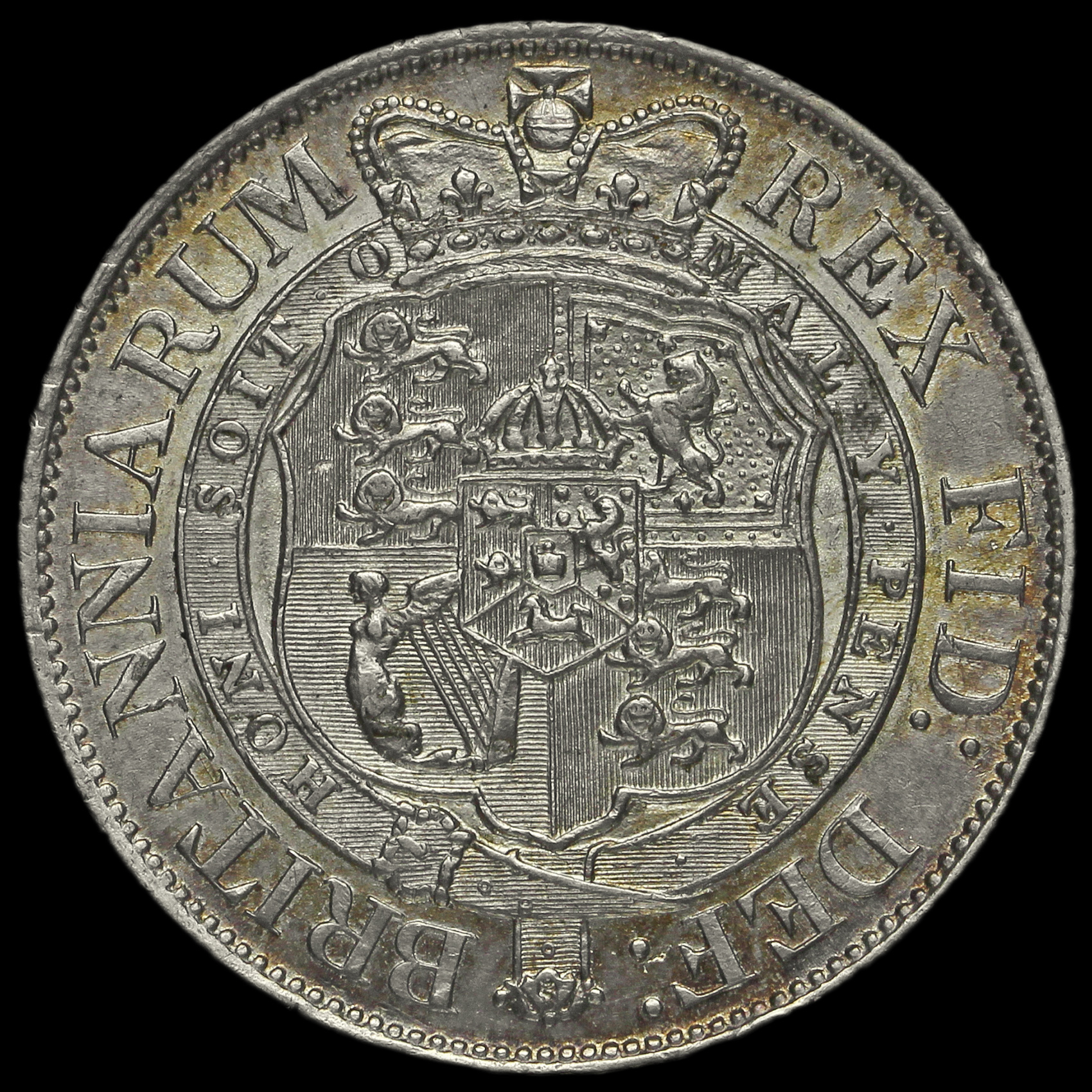 1818 George III Milled Silver Half Crown EF 1818 George III Milled Silver Half Crown EF