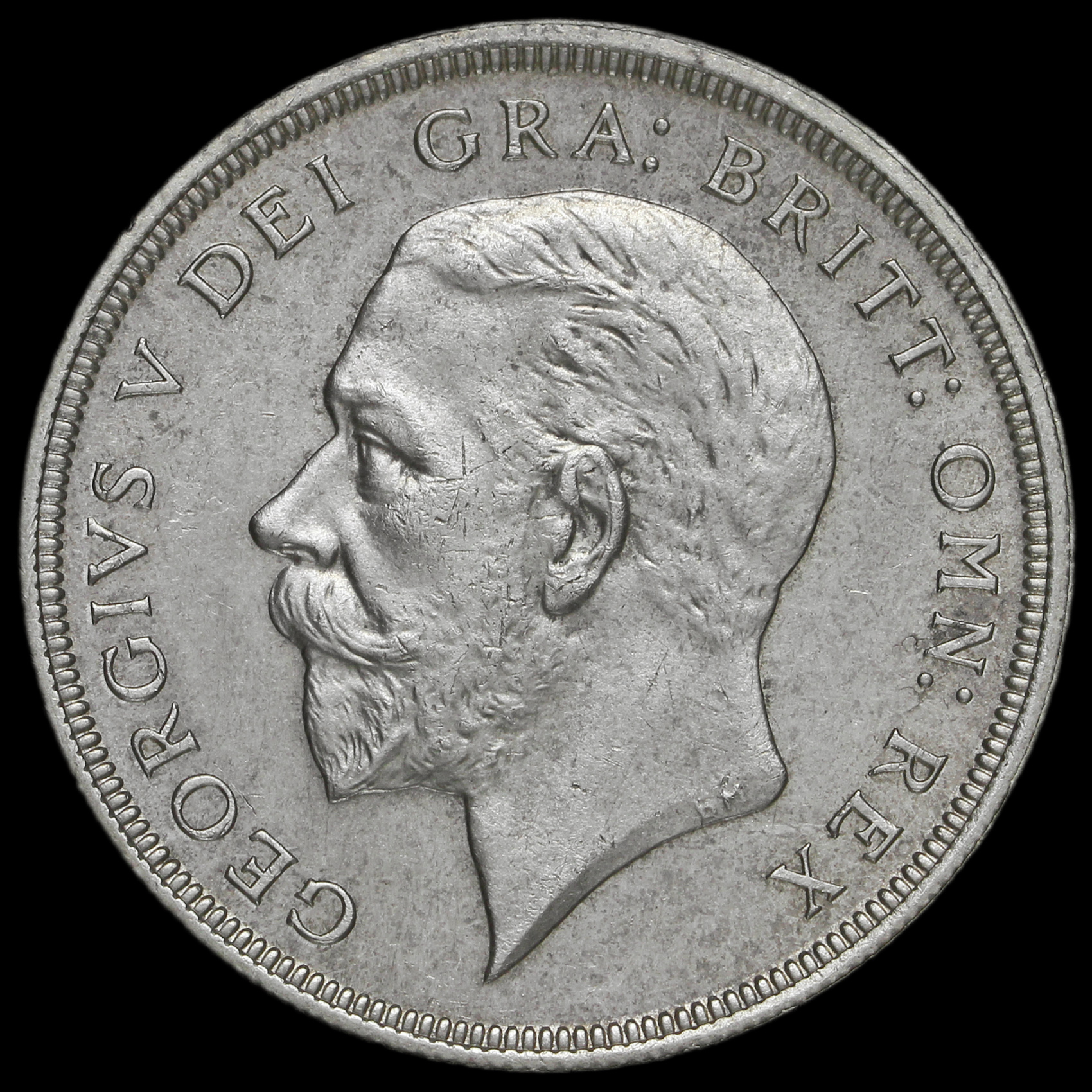 1936 George V Silver Wreath Crown, Rare, EF
