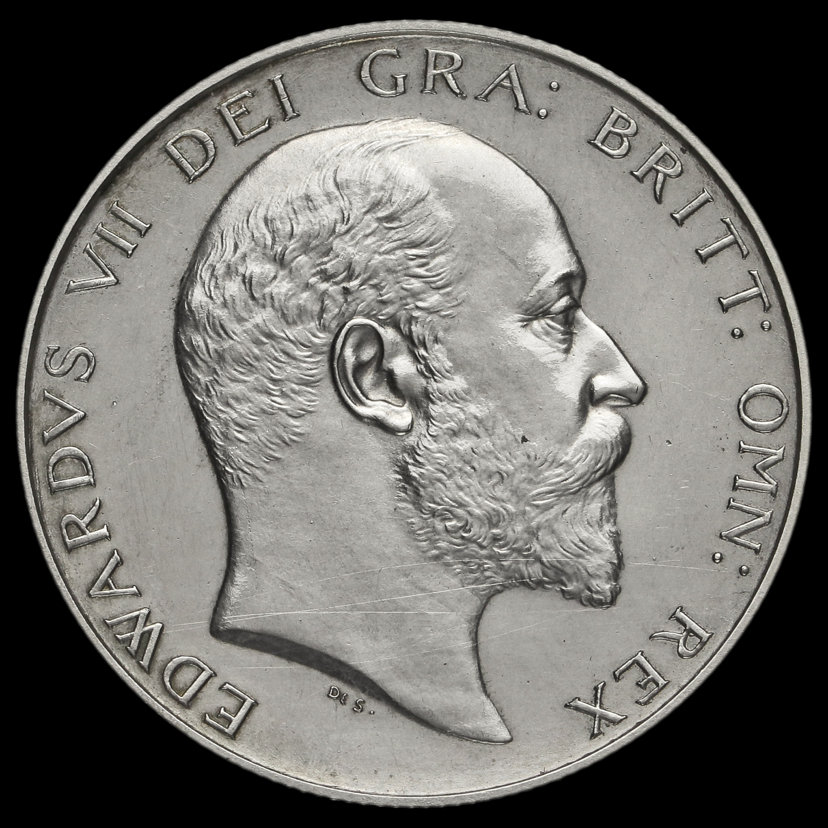 1902 Edward VII Silver Matt Proof Half Crown