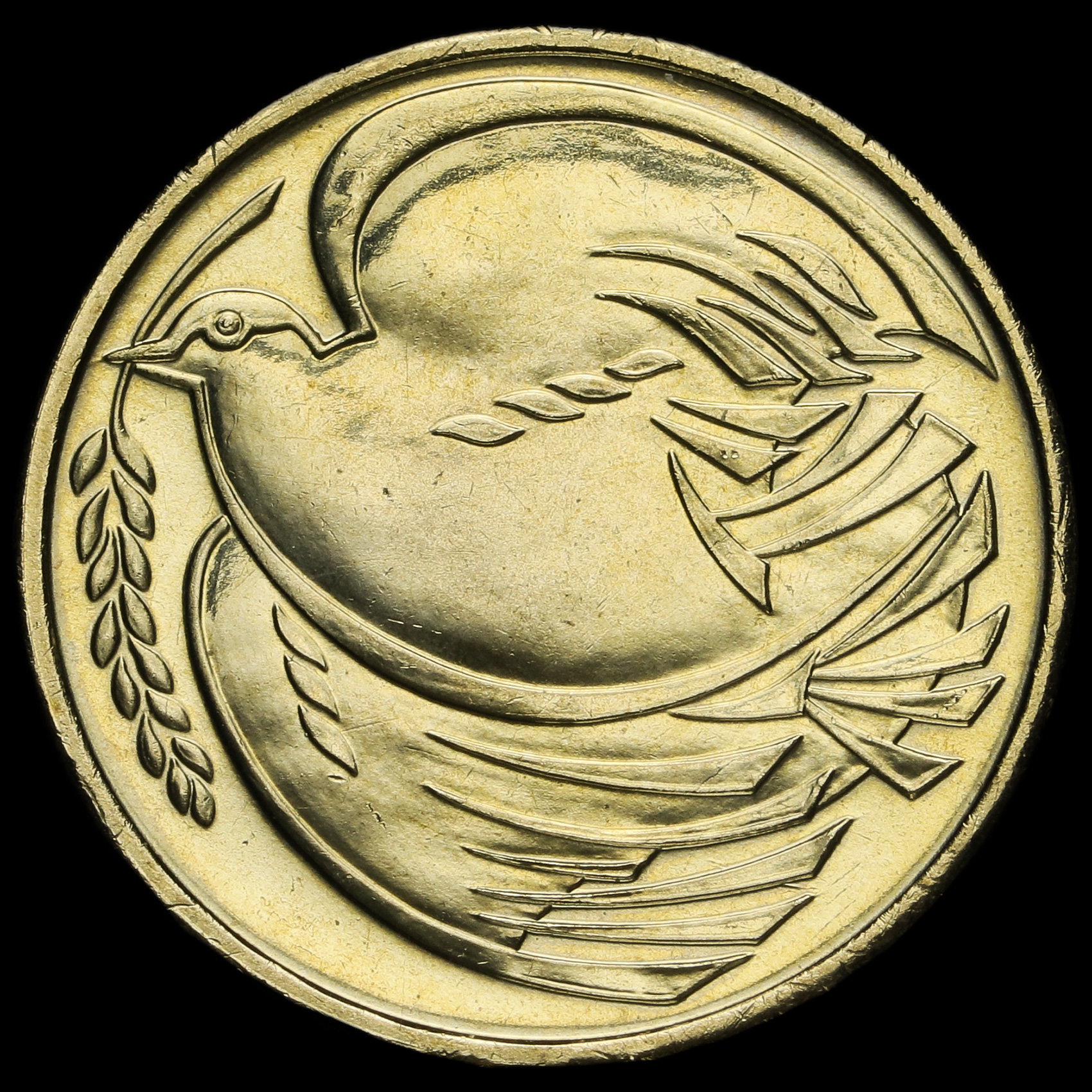 1995 Elizabeth II £2 Coin Dove of Peace WWII 50th Anniversary