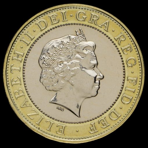 2003 Elizabeth II £2 Coin DNA Double Helix