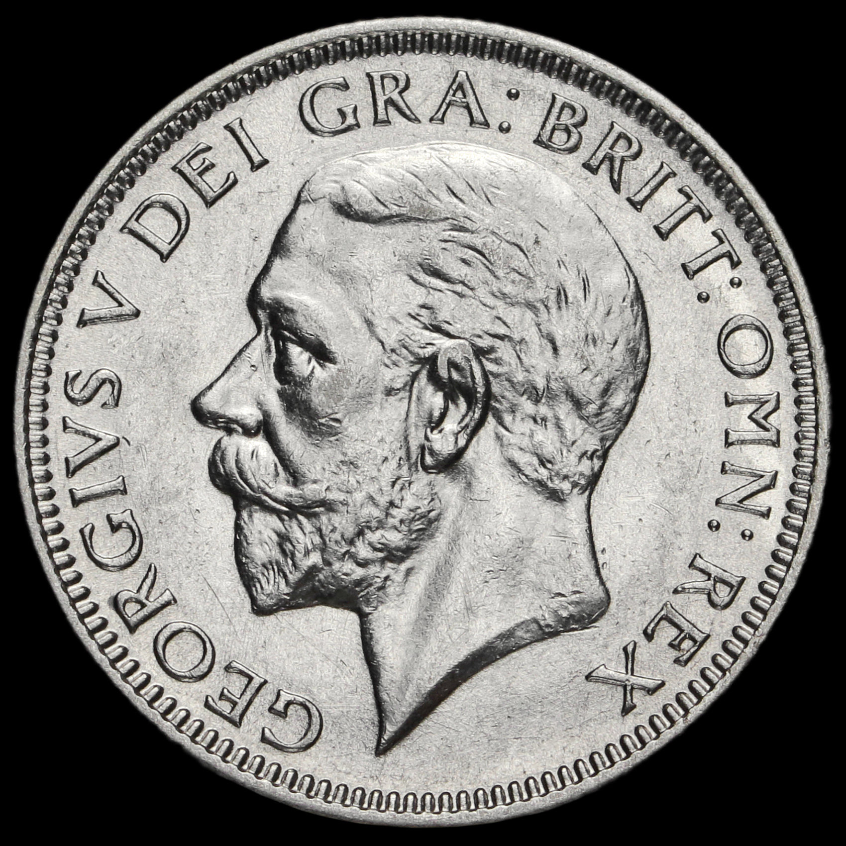 1928 George V Silver Shilling, A/EF