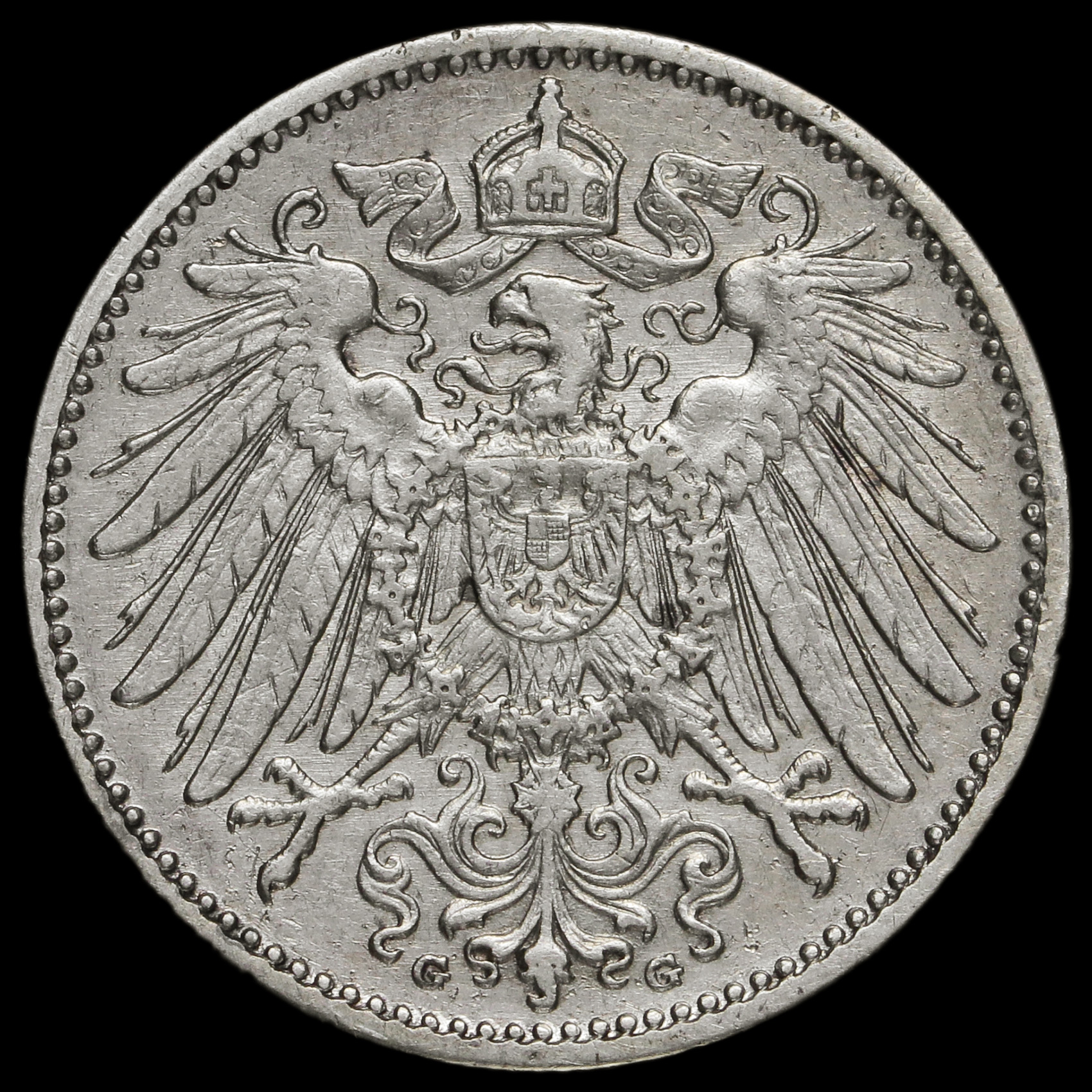 Germany 1903 Wilhelm II Silver 1 Mark