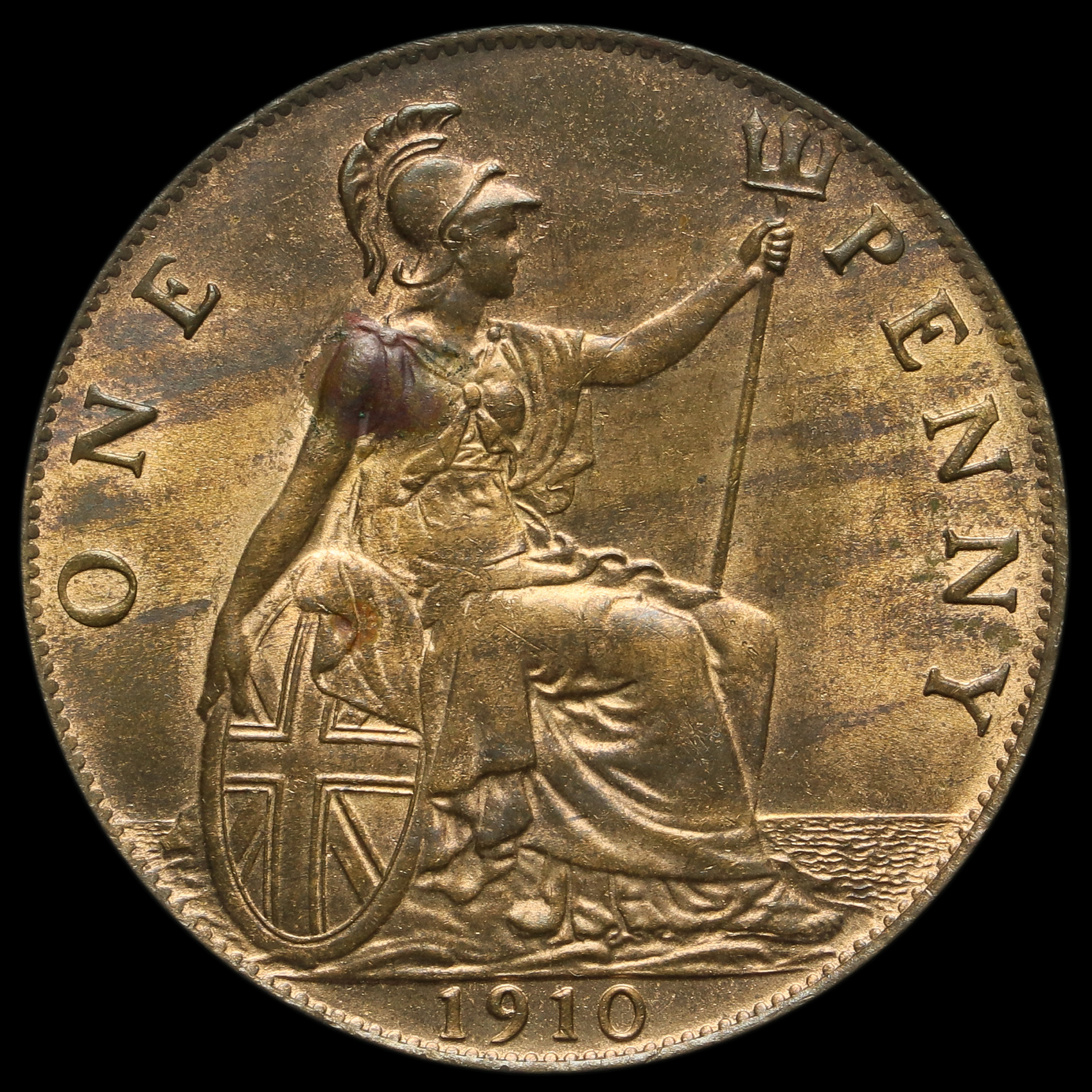 1910 Edward VII Penny 1910 Edward VII Penny