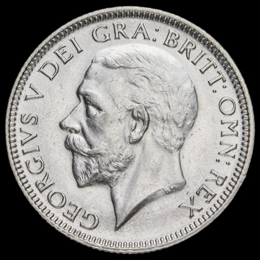 1928 George V Silver Shilling, A/EF