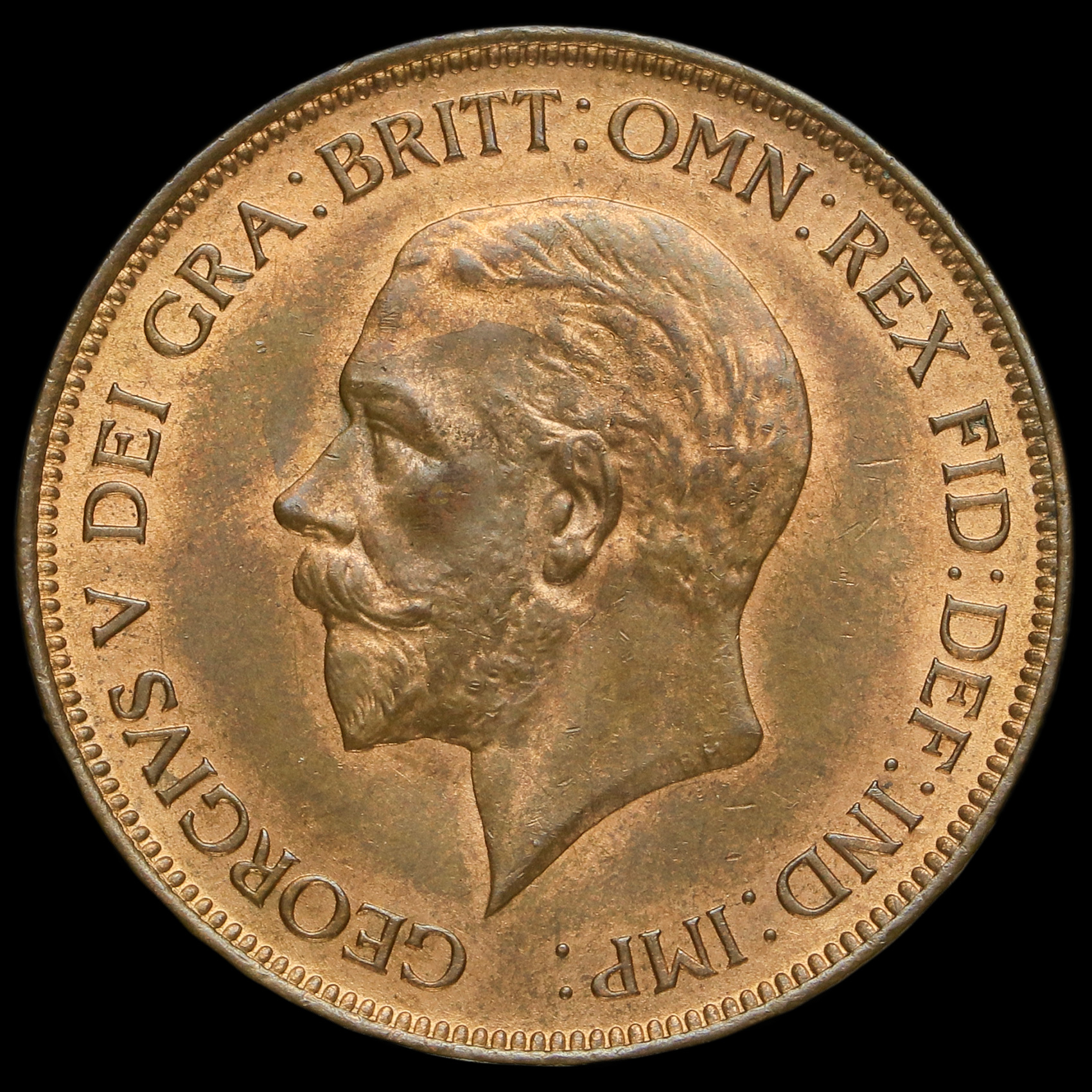 1929 George V Penny A UNC 1929 George V Penny A UNC