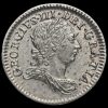 1763 George III Early Milled Silver Maundy Threepence