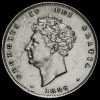 1826 George IV Milled Silver Shilling, G/EF