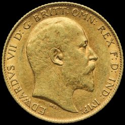 1908 Edward VII Gold Half Sovereign
