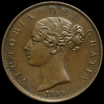 1871 Queen Victoria Young Head Silver Threepence