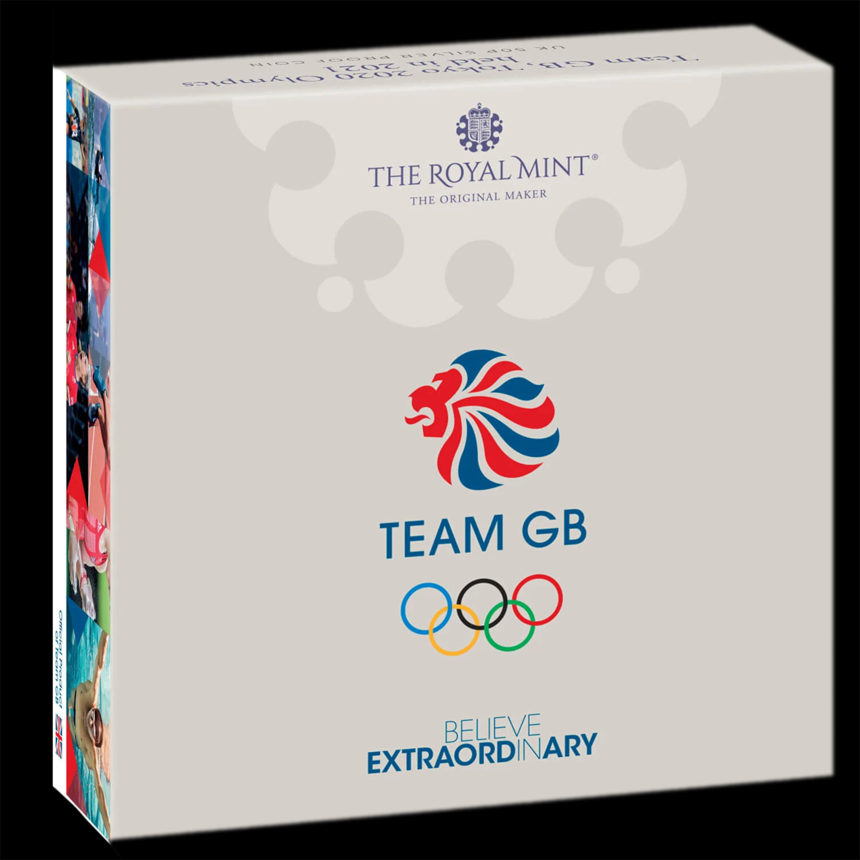 2021 Team GB Tokyo Silver Proof 50p Coin, Only 5,500 Struck