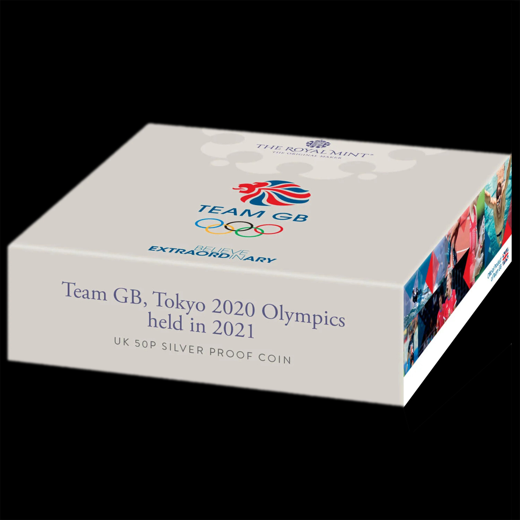 2021 Team GB Tokyo Silver Proof 50p Coin, Only 5,500 Struck