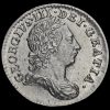 1763 George III Early Milled Silver Maundy Threepence, AVF
