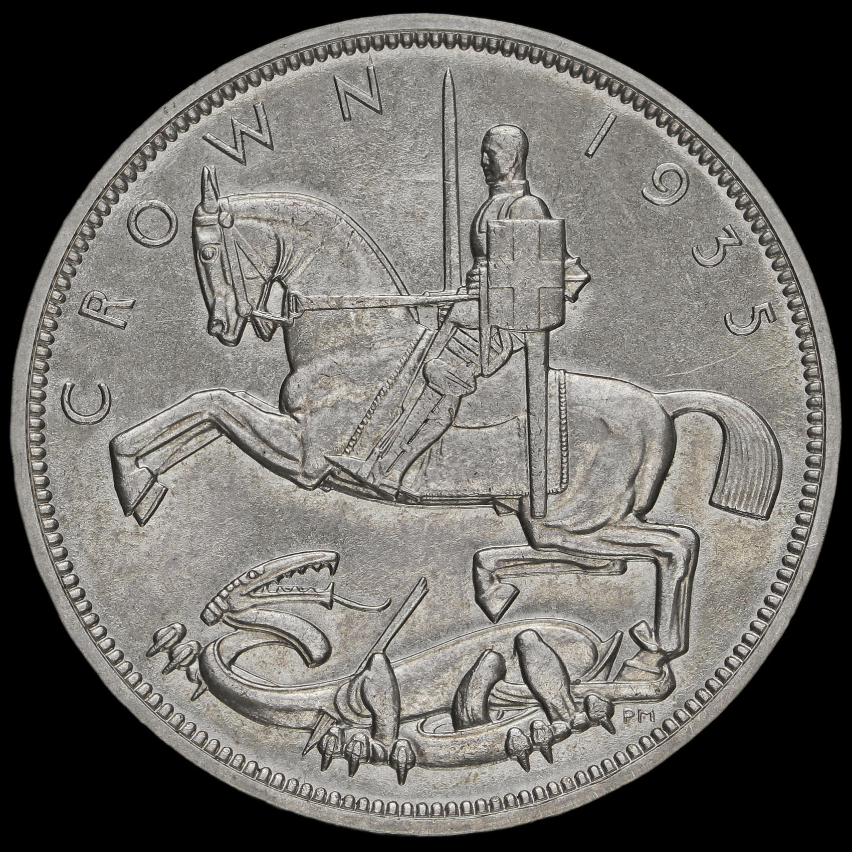 1935 George V Silver Jubilee Commemorative Issue Specimen Crown in ...