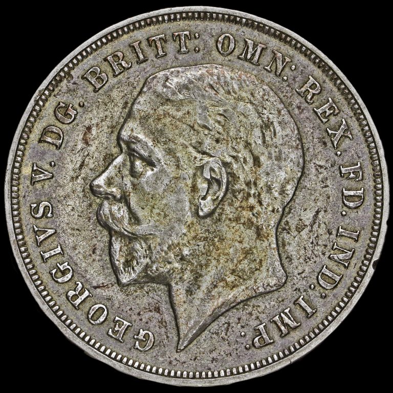 1935 King George V Rocking Horse Silver Jubilee Crown GVF