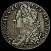1745 George II Early Milled Silver Lima Shilling