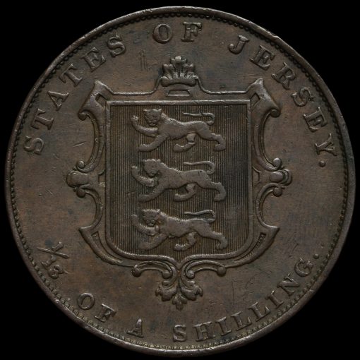 Jersey, 1861 Queen Victoria 1/13 of a Shilling