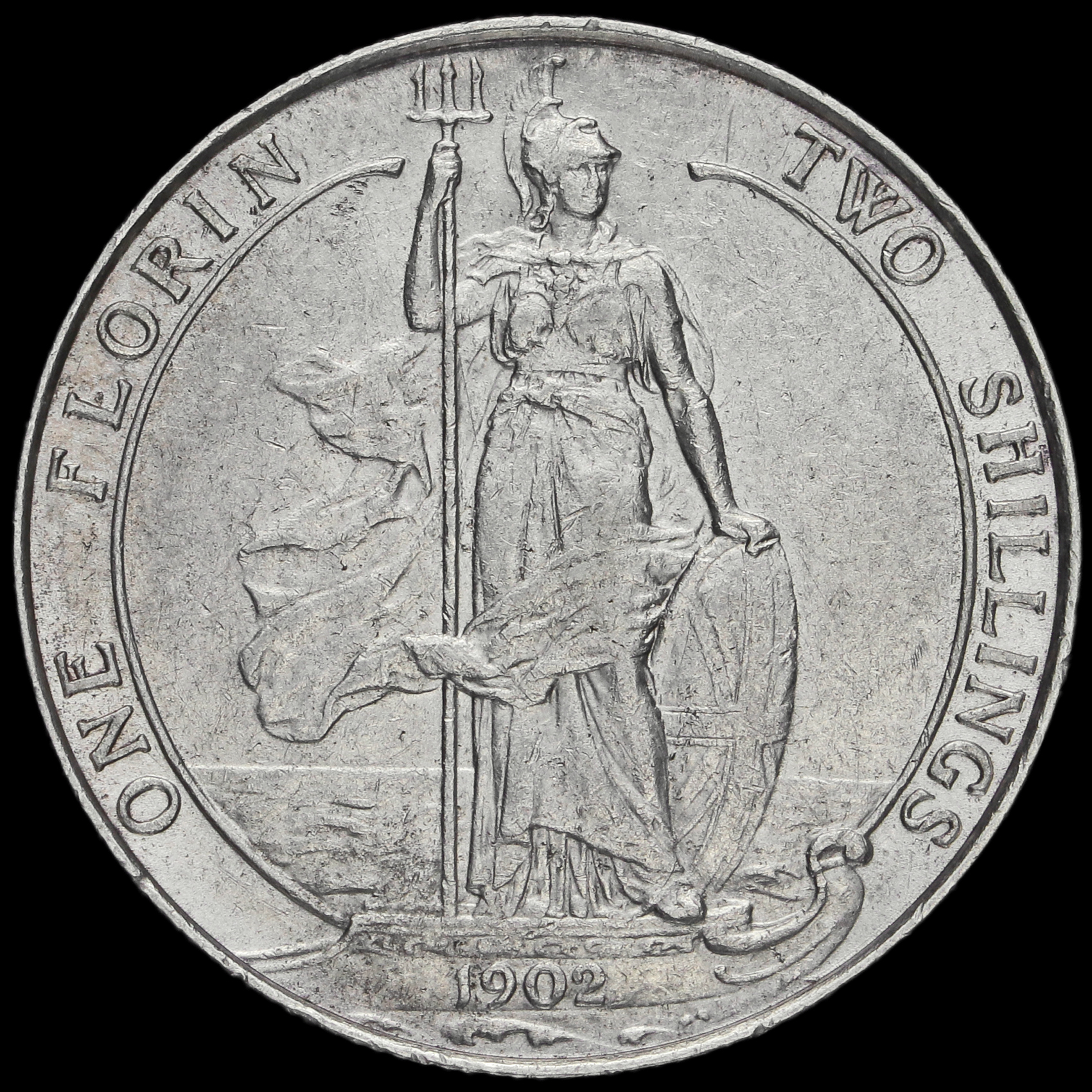 1902 Edward VII Silver Florin