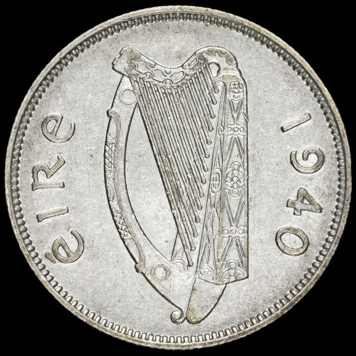 Ireland Éire 1940 Silver Florin / Two Shilling