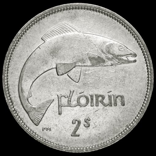 Ireland Éire 1940 Silver Florin / Two Shilling