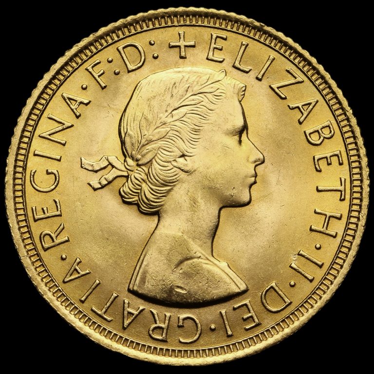 1962 Elizabeth II Gold Full Sovereign, UNC