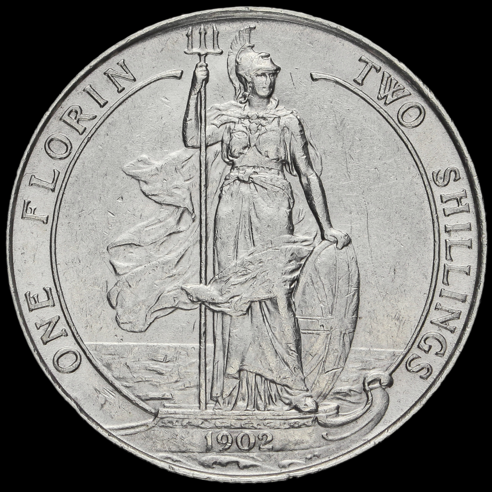 1902 Edward VII Silver Florin