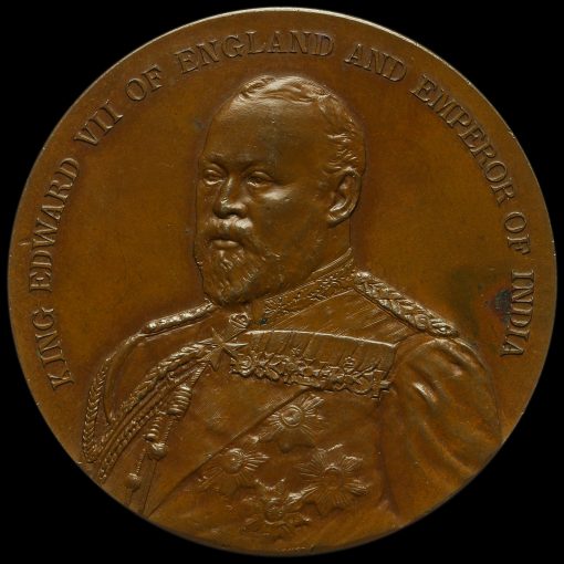 1901 Edward VII Accession Day Copper Medal