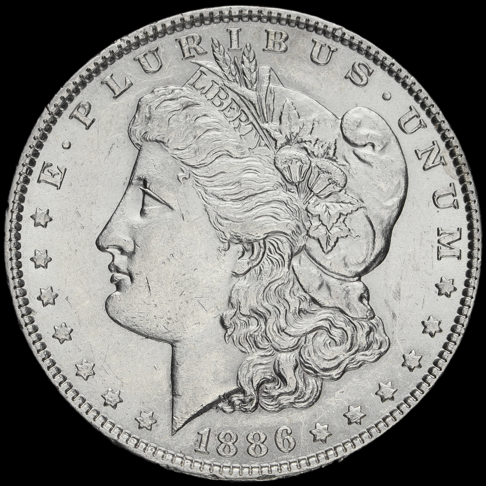 USA 1886 Silver Morgan Dollar