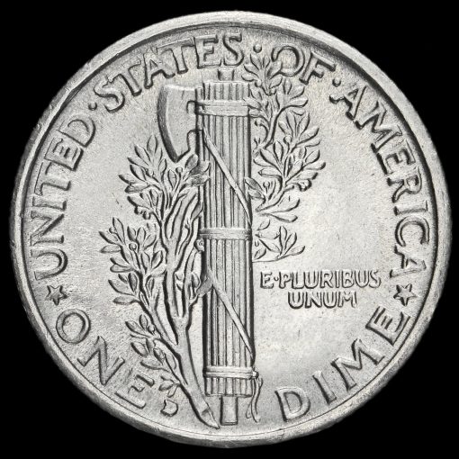 USA 1929 Silver Mercury Dime, UNC