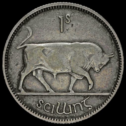 Ireland Éire 1928 Silver Shilling