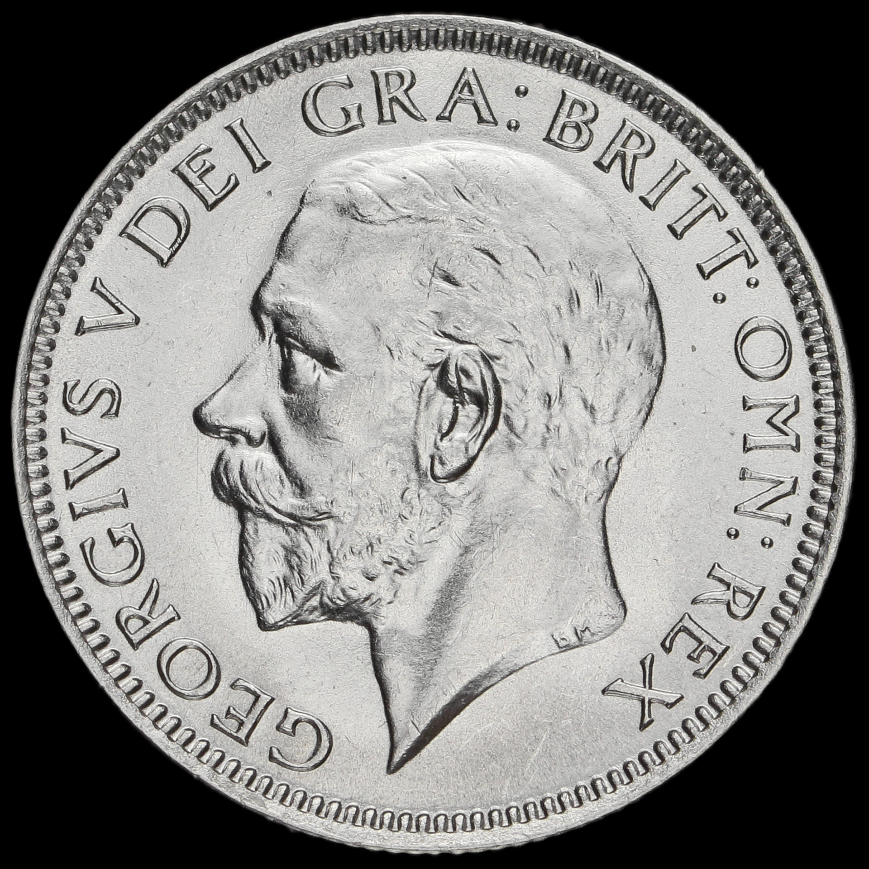 1928 George V Silver Shilling, UNC