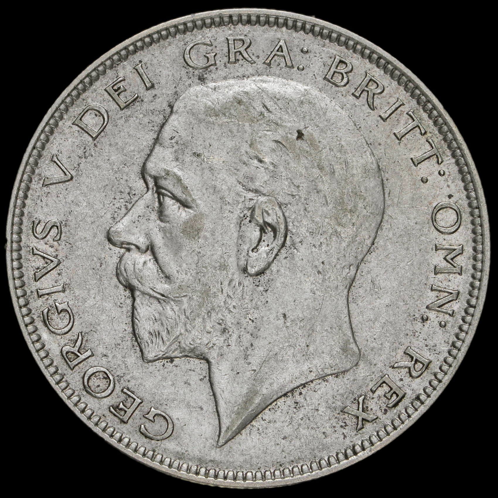 1936 George V Silver Half Crown, GVF+
