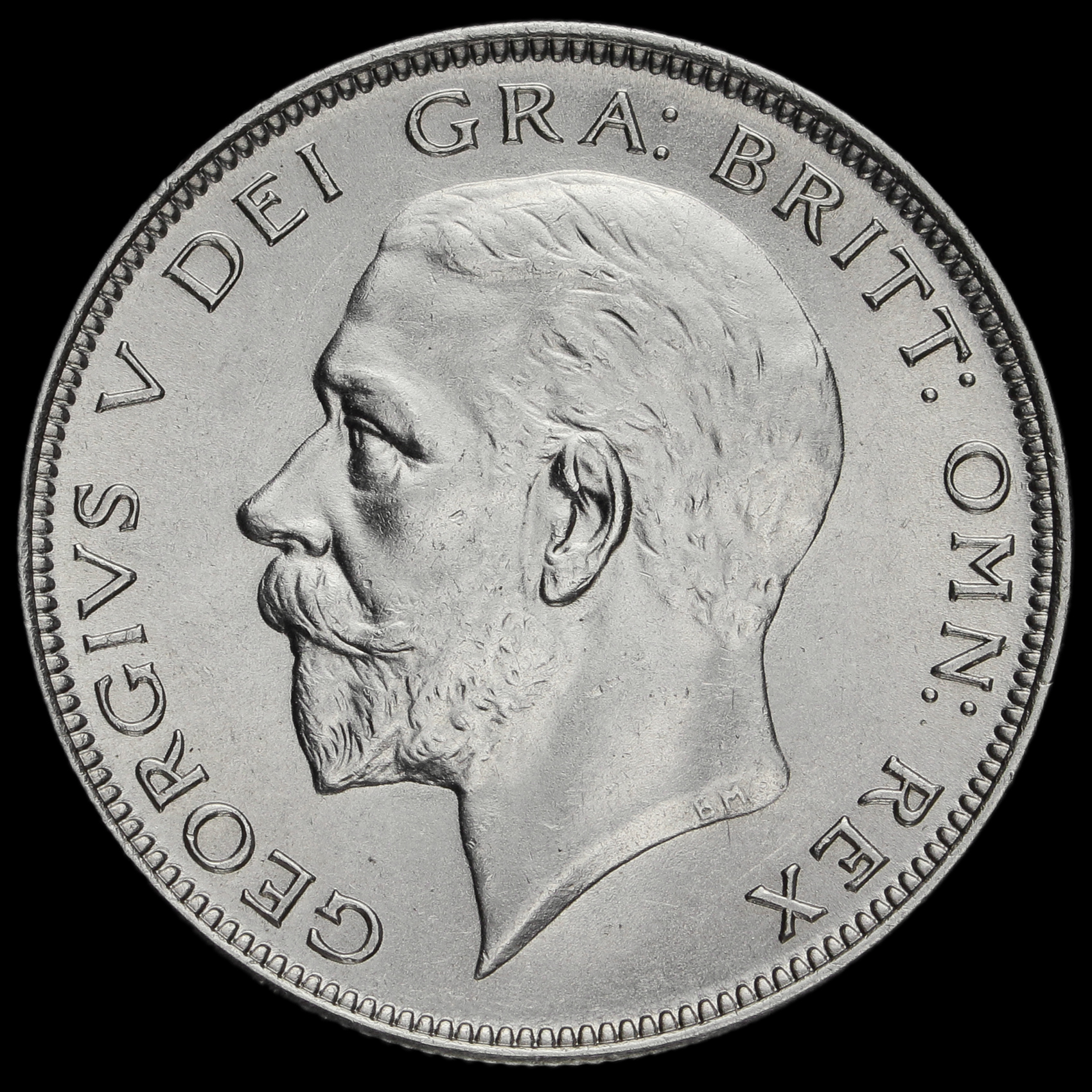 1935 George V Silver Half Crown, UNC
