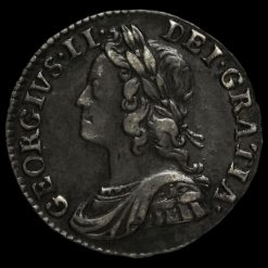 1740 George II Early Milled Silver Maundy Penny