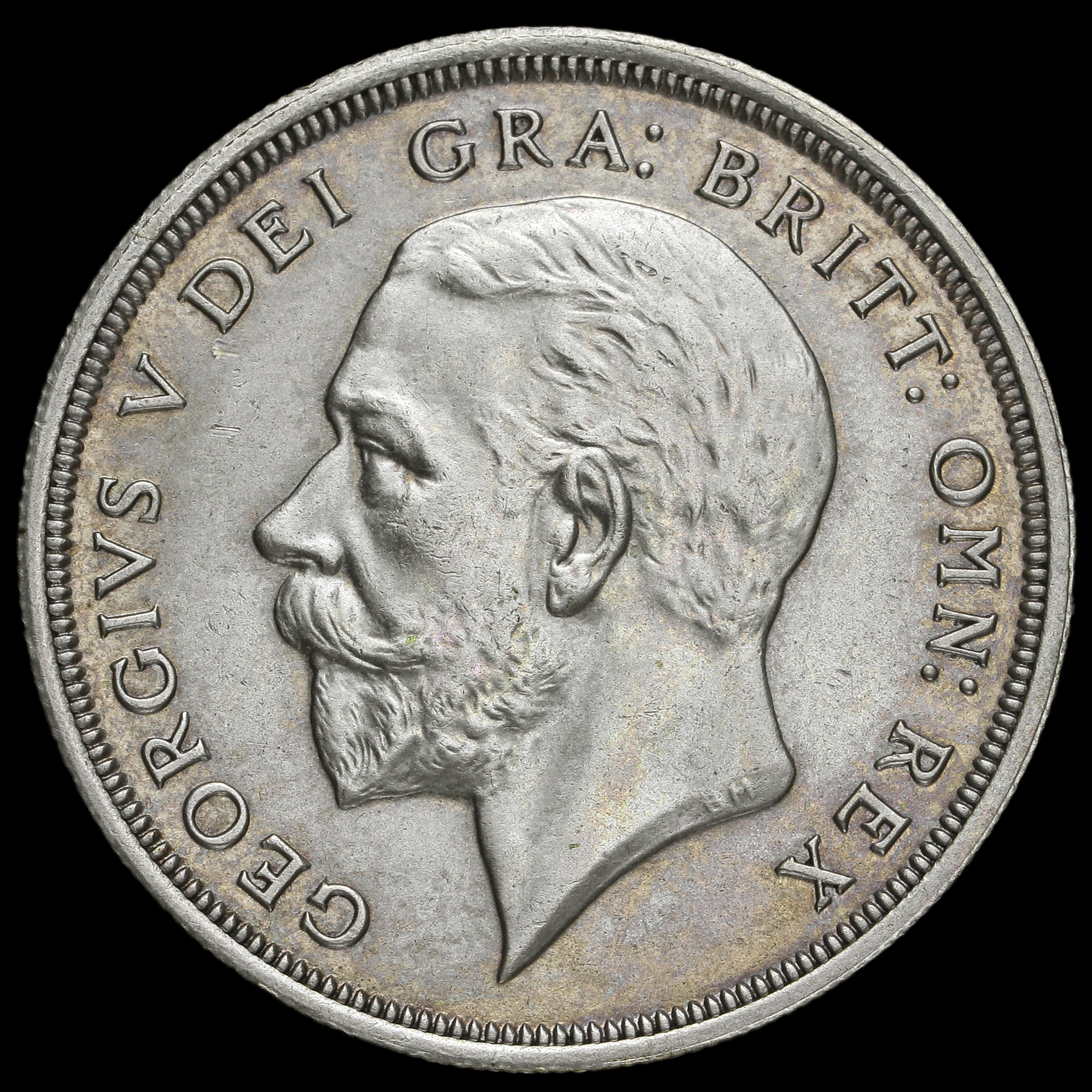 1931 George V Silver Wreath Crown, Scarce, A/UNC