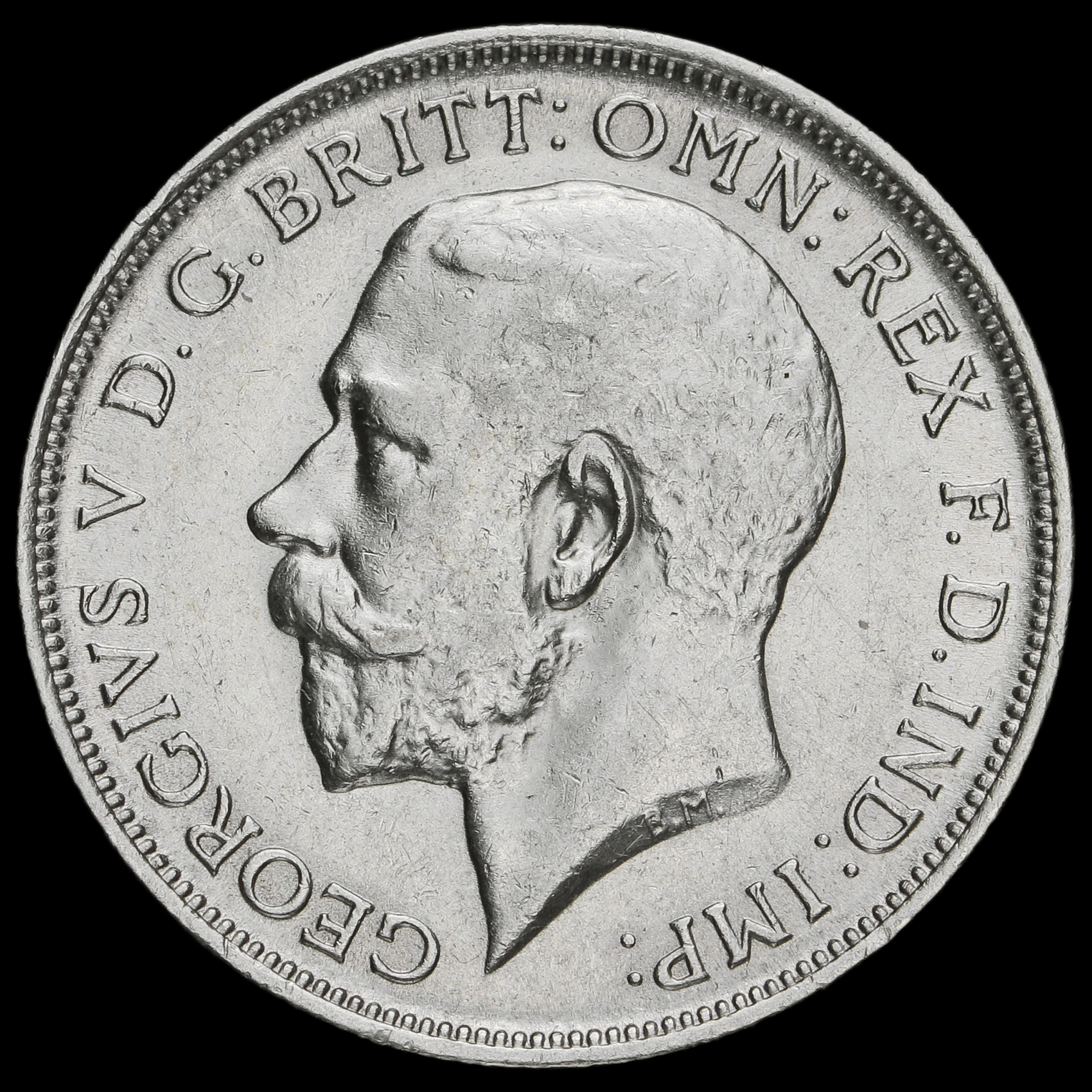 1916 George V Silver Florin, Near EF