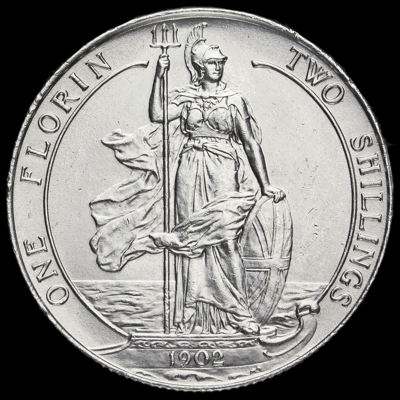 1902 Edward VII Silver Florin