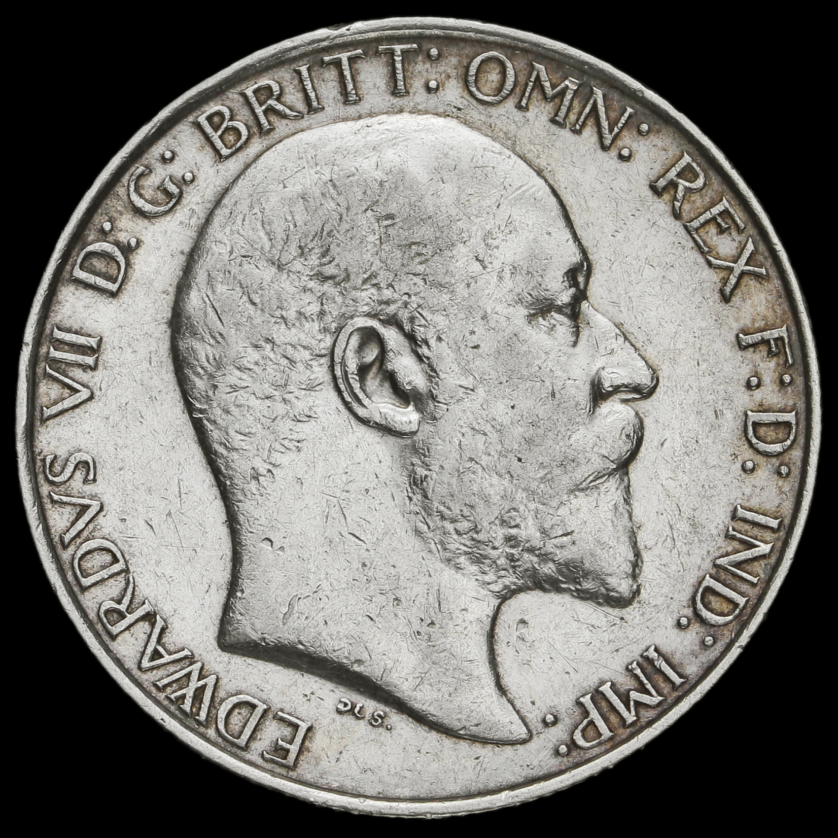1902 Edward VII Silver Florin, GVF